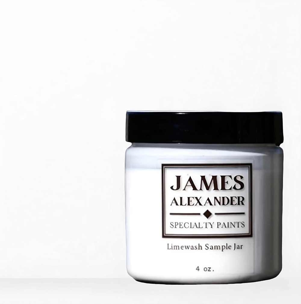 Limewash Paint Color Sample Jar – James Alexander Specialty Paints